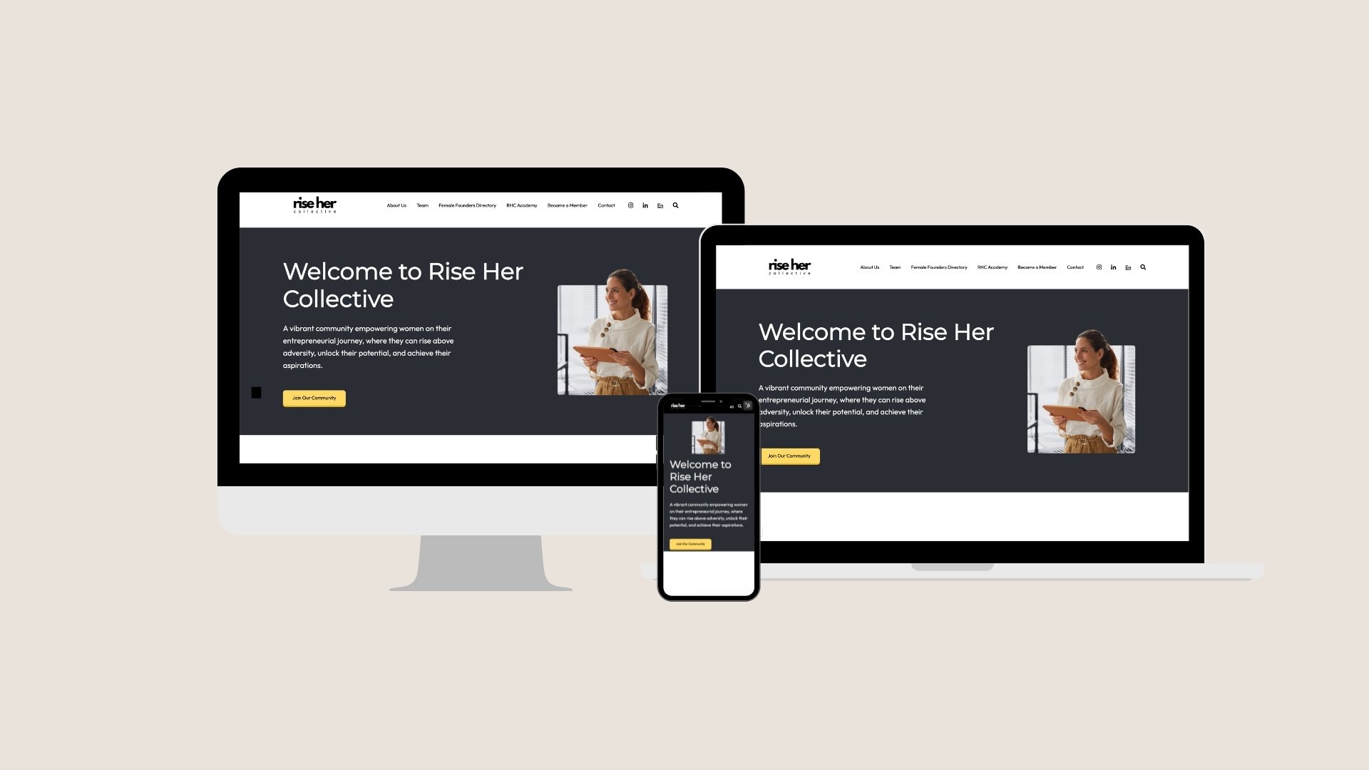 Rise Her Collective Case Study
